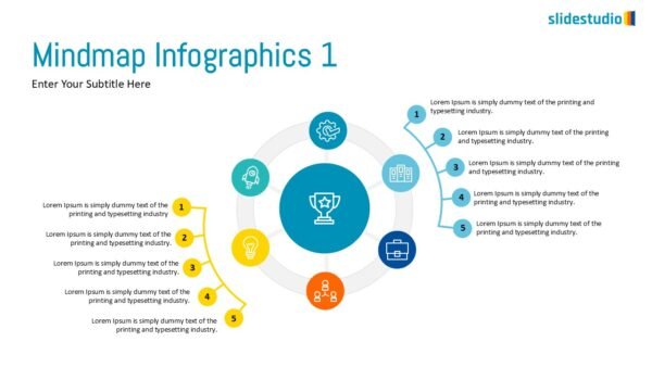 Mindmap Infographics 1 - SlideStudio
